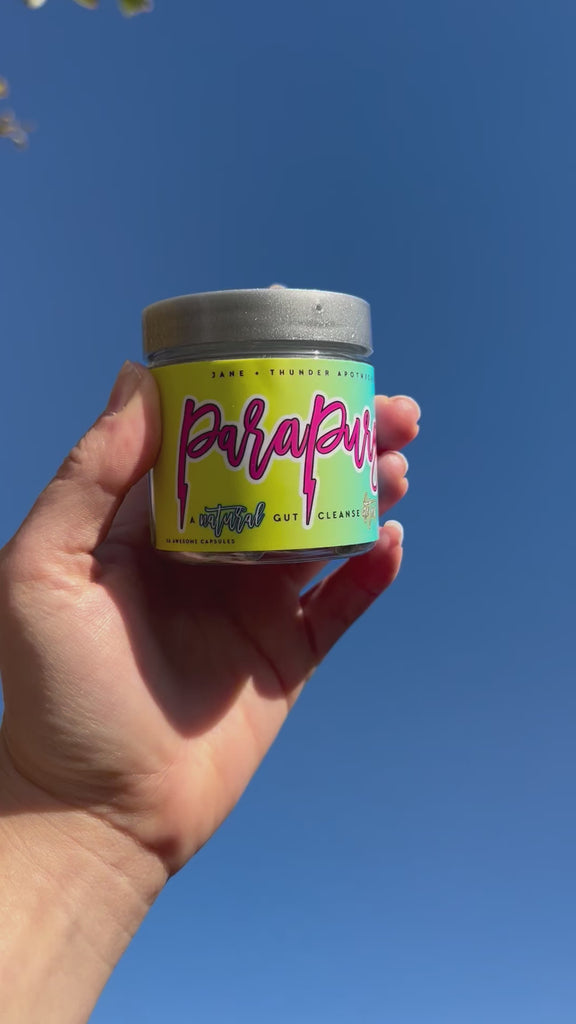 PARAPURGE -Natural Gut Cleanse Detox – Jane and Thunder Apothecary